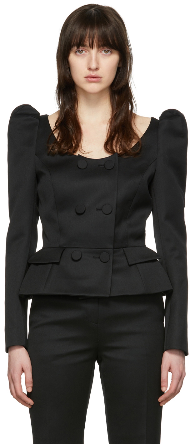 KIMHĒKIM Black Wool Blazer KIMHĒKIM