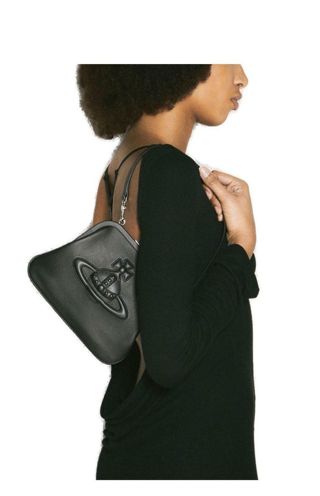 Vivienne Westwood Orb Embossed Clutch Bag Vivienne Westwood