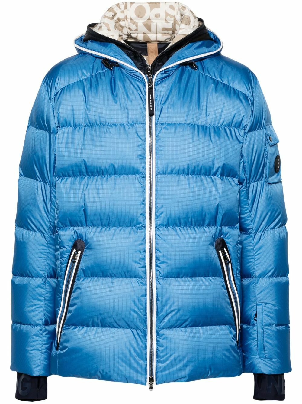 BOGNER Blue Padded Ski Jacket Bogner