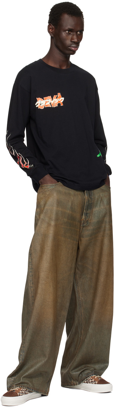 DEVÁ STATES Black Across T-shirt DEVÁ STATES