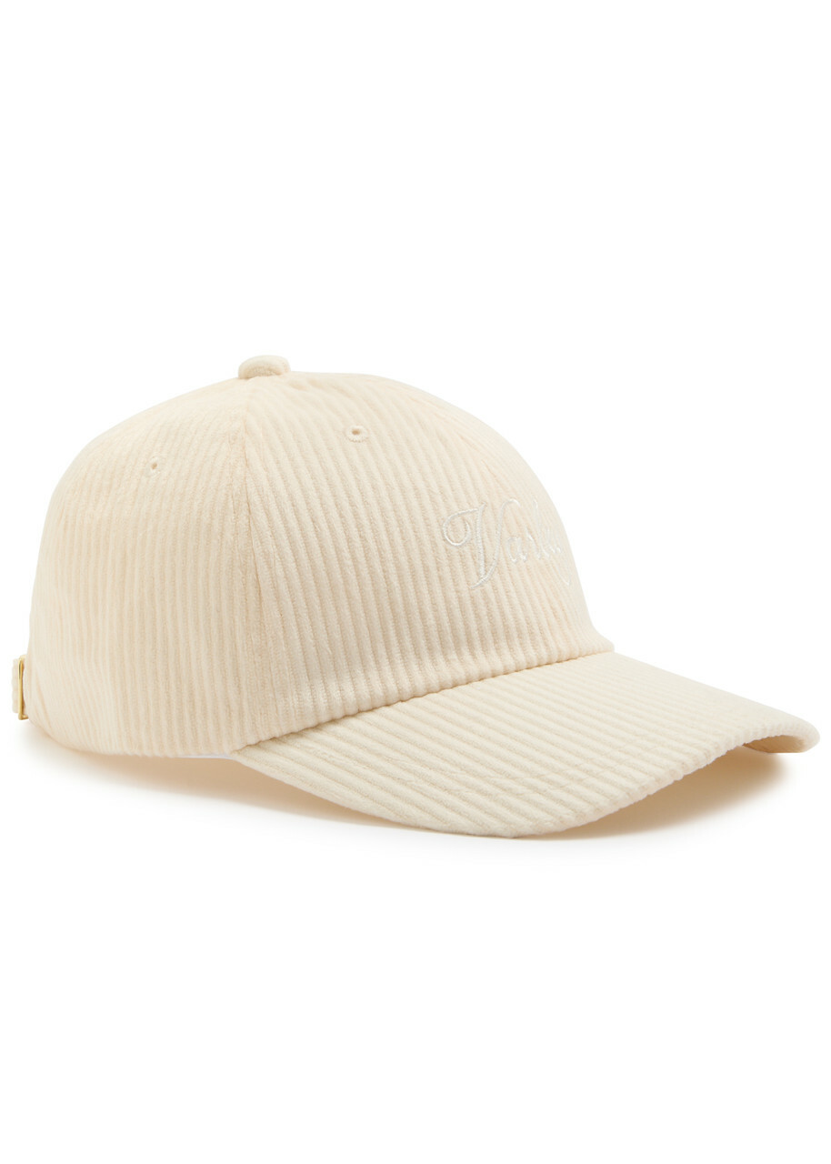 Varley Vickers Logo-embroidered Soft Cord cap - Cream - One Size Varley