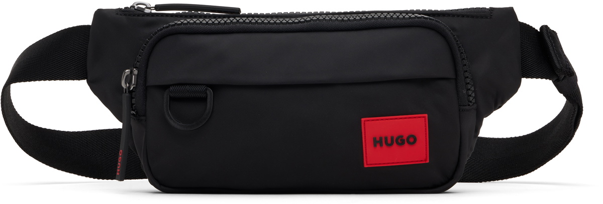 Hugo Black Bumbag Pouch Hugo Boss
