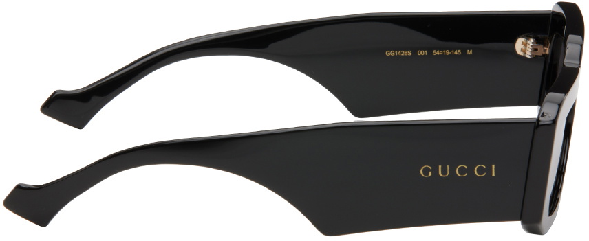 Gucci Black Rectangular Sunglasses Gucci