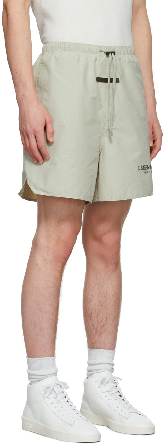Essentials SSENSE Exclusive Green Volley Shorts Essentials