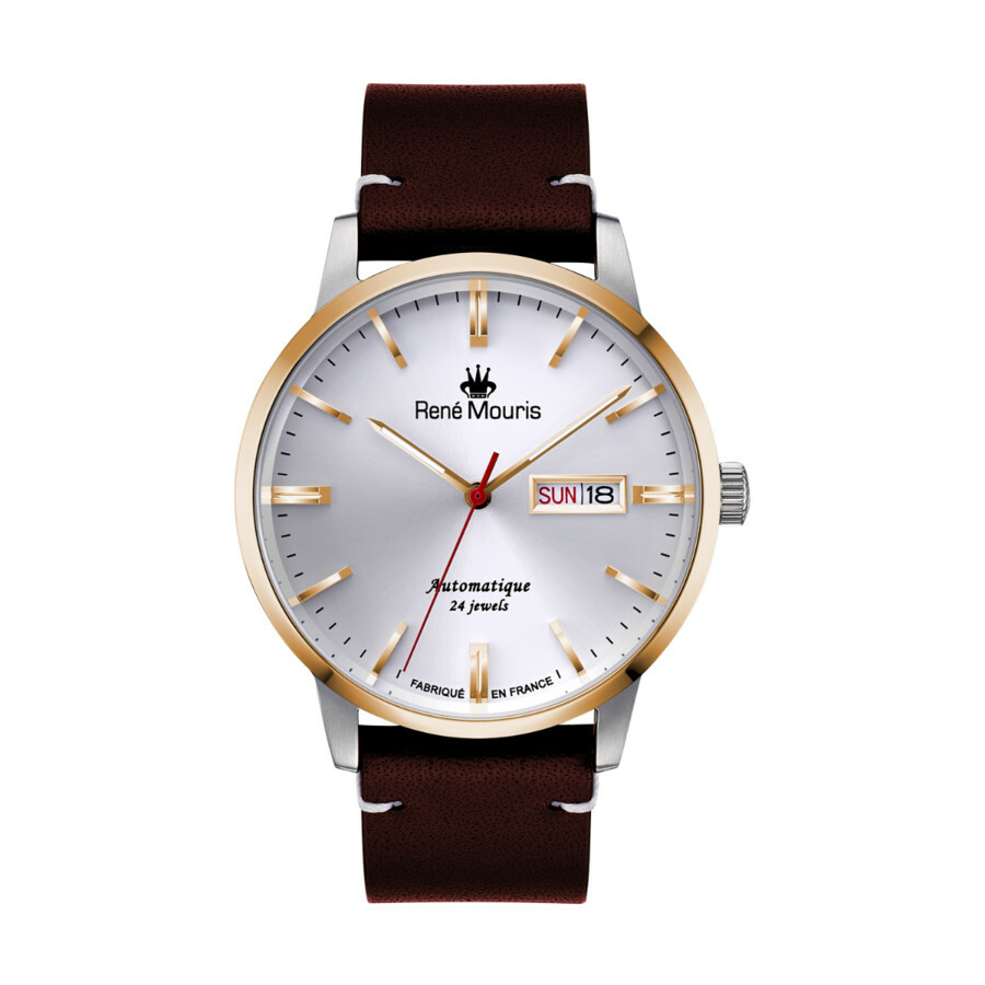 Rene Mouris Noblesse Automatic White Dial Mens Watch 10105RM3 Rene Mouris