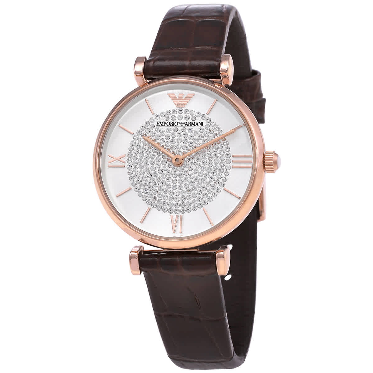 Emporio Armani Gianni Quartz Silver Dial Ladies Watch AR11269 Emporio ...