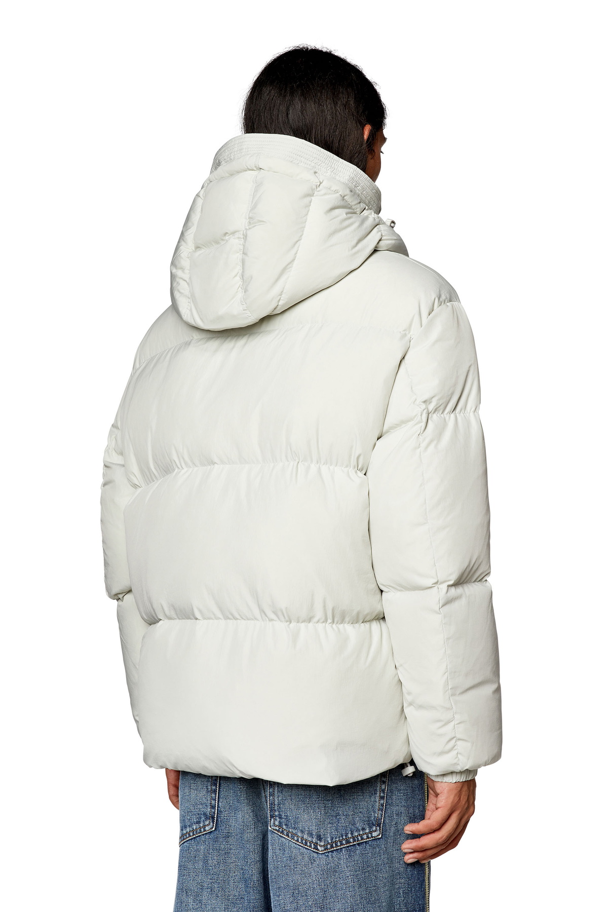 Diesel Down jacket in recycled nylon taslan - Winter Jackets Mens in ...