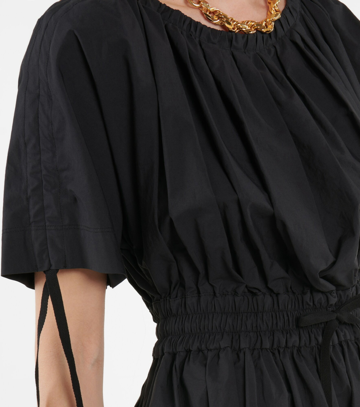 Moncler - Pleated midi dress Moncler