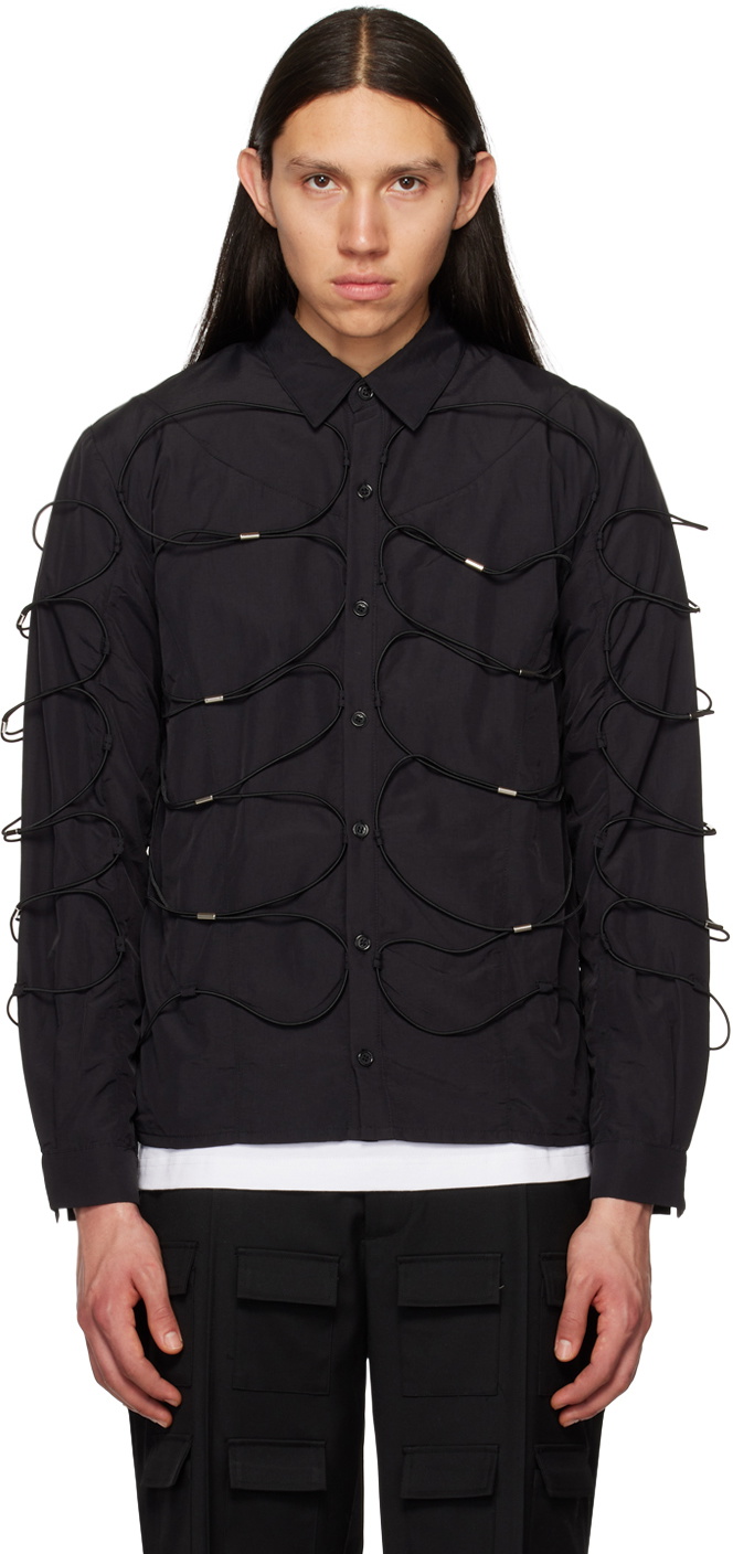 TOMBOGO™ Black Drawstring Shirt