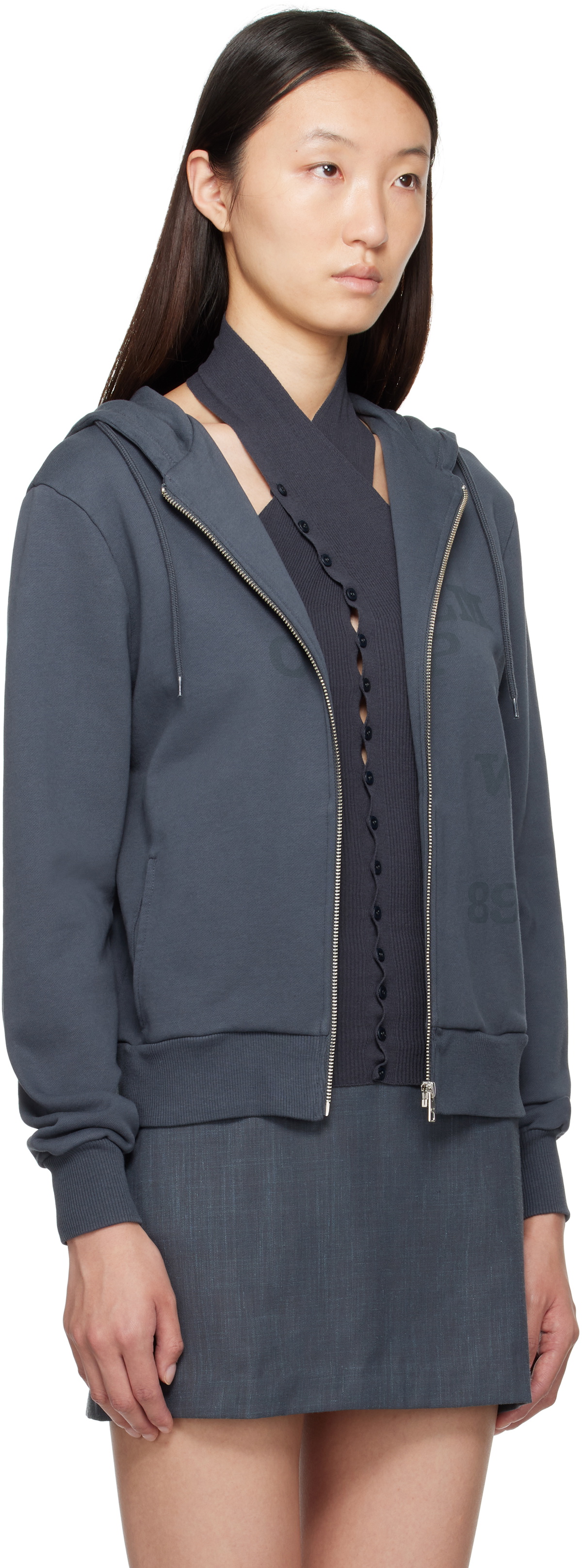 Paloma Wool Navy Lio Hoodie Paloma Wool