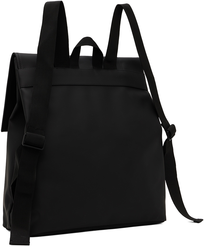 RAINS Black MSN Backpack Rains