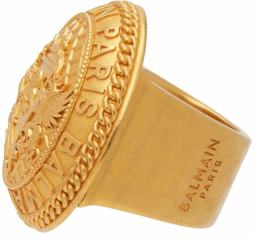 Balmain Gold Coin Ring Balmain