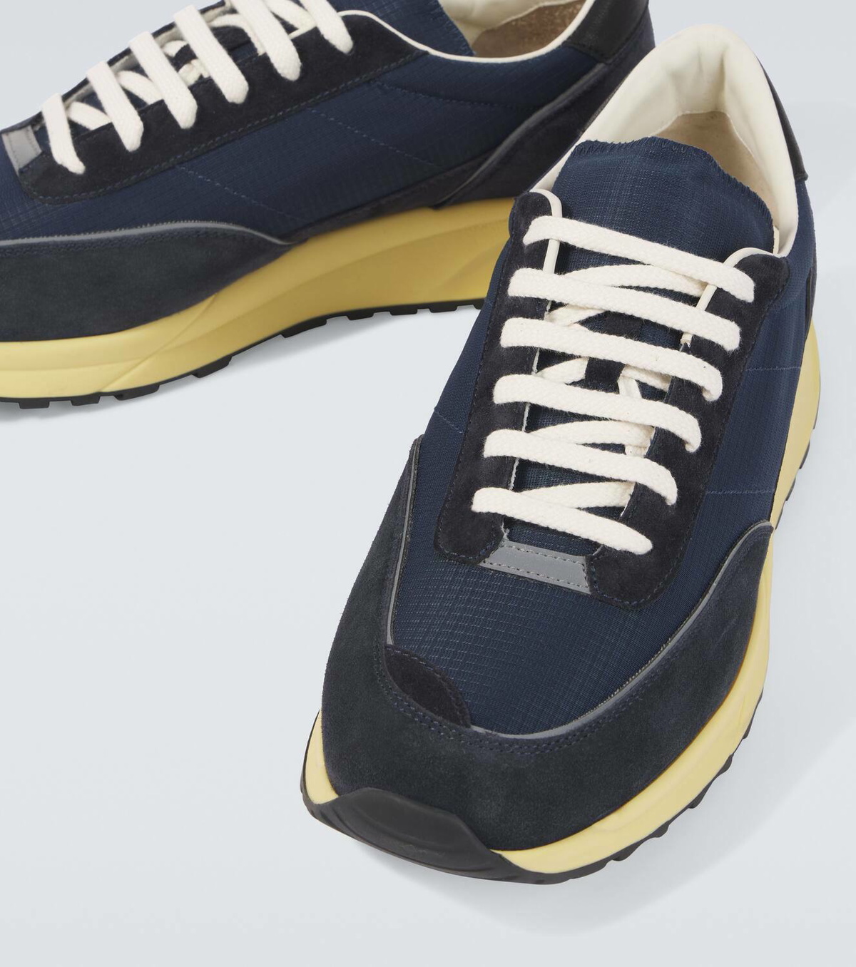 Common Projects Track Classic suede-trimmed sneakers Common Projects