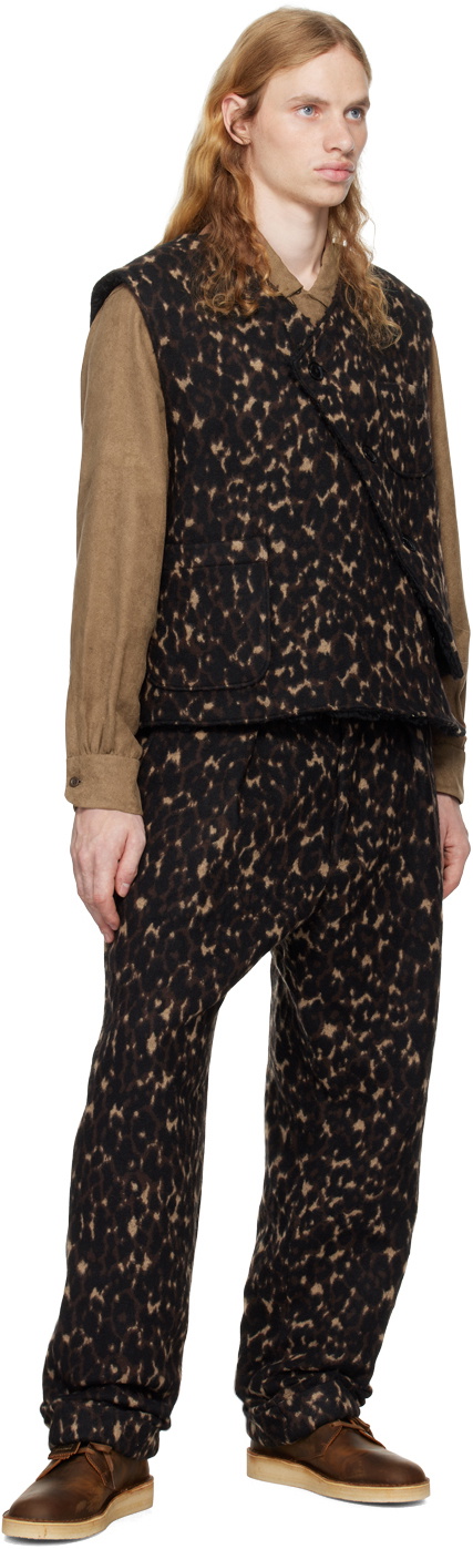 Engineered Garments Brown Over Vest Engineered Garments