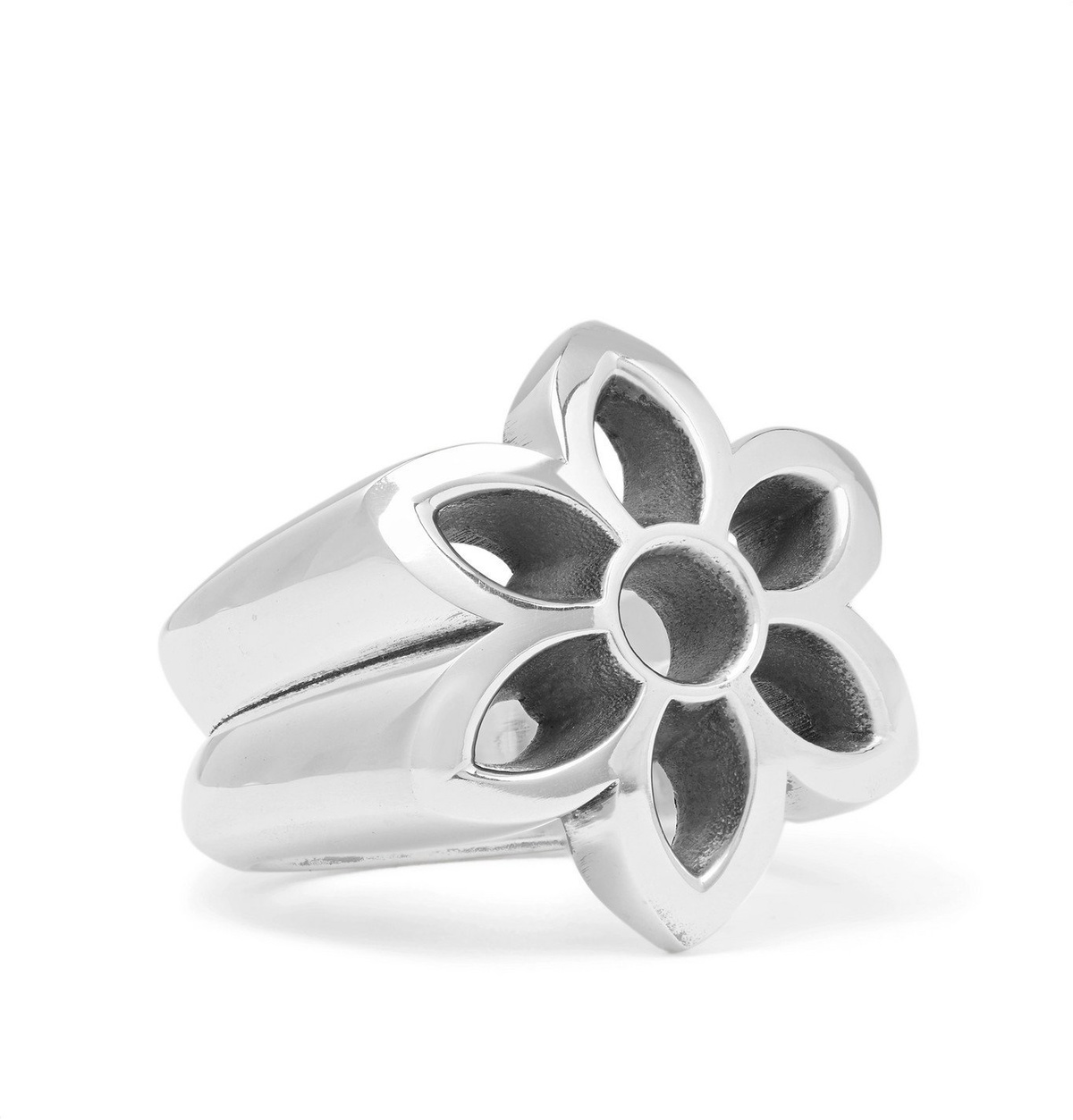 GOOD ART HLYWD - Model 28 Antiqued Sterling Silver Ring - Silver Goodfight