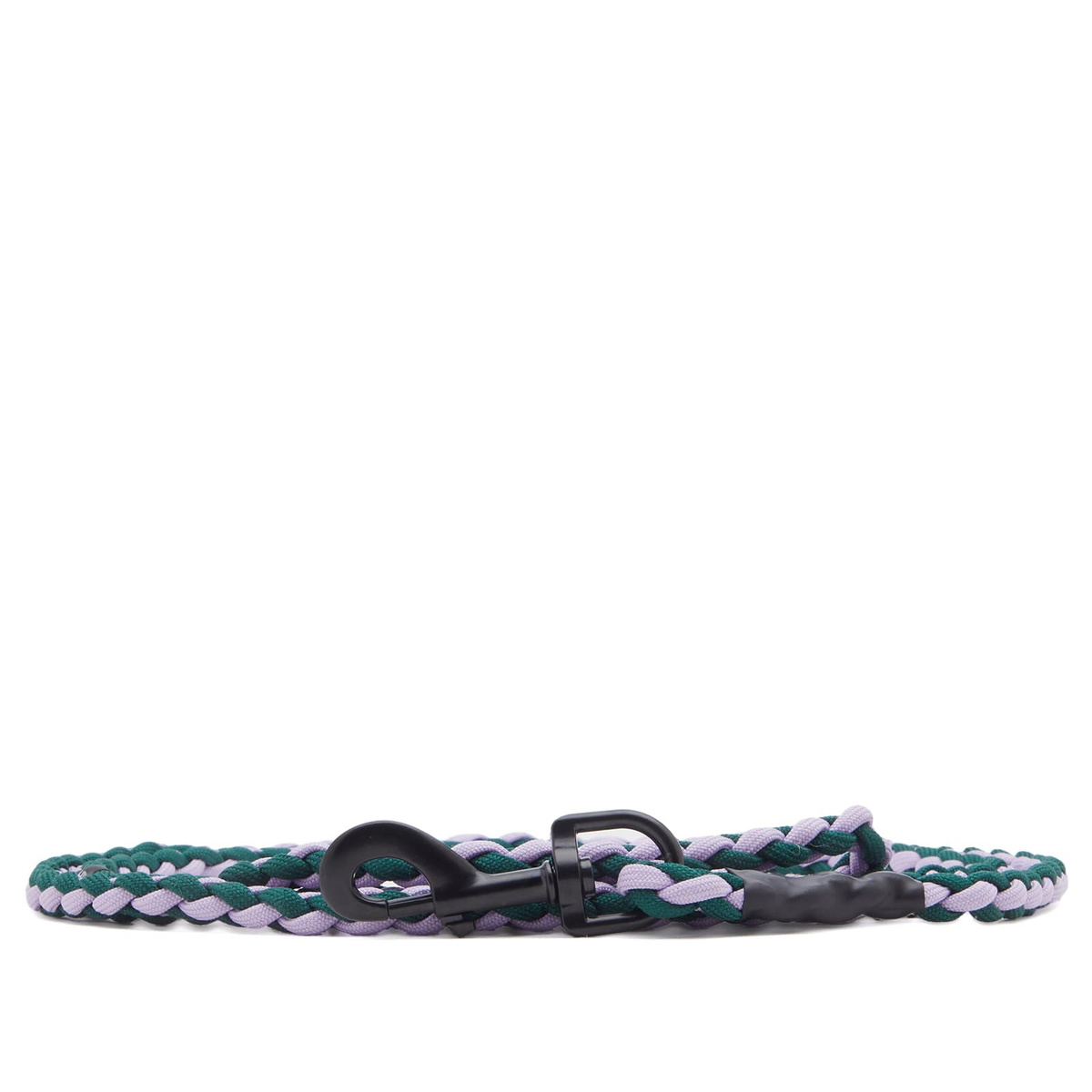 HAY Braided Leash in Lavender/Green HAY