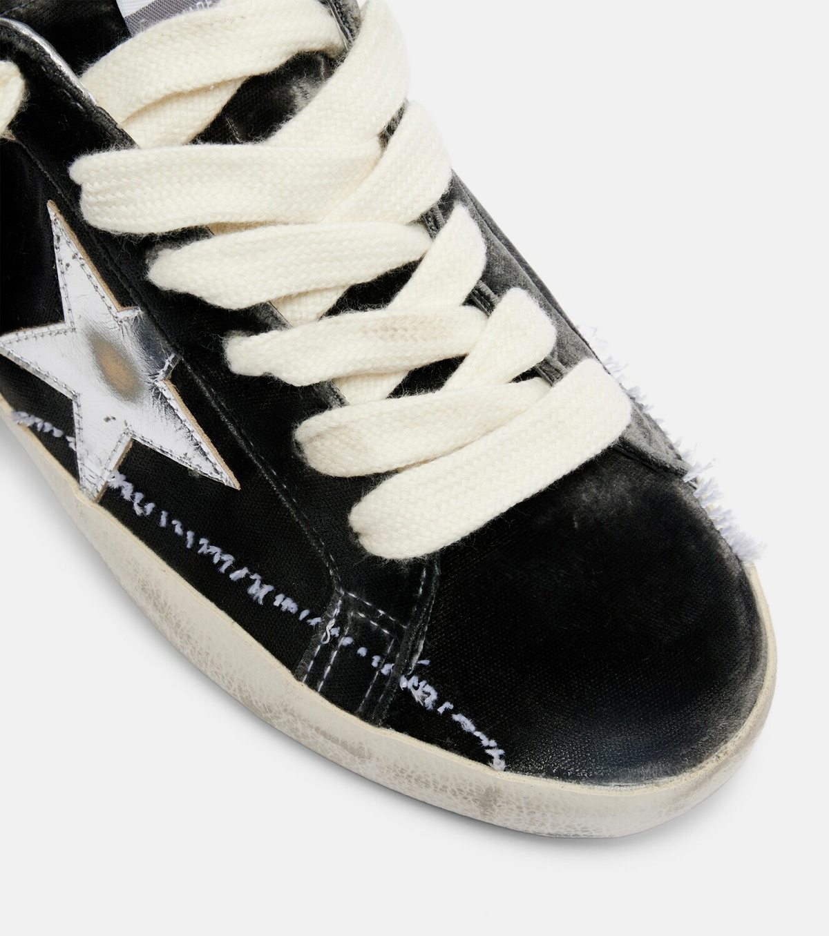 Golden Goose Super-Star velvet sneakers Golden Goose Deluxe Brand
