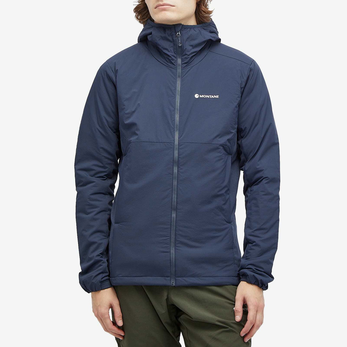 Montane Men's Fireball Lite Hooded Jacket in Eclipse Blue Montane
