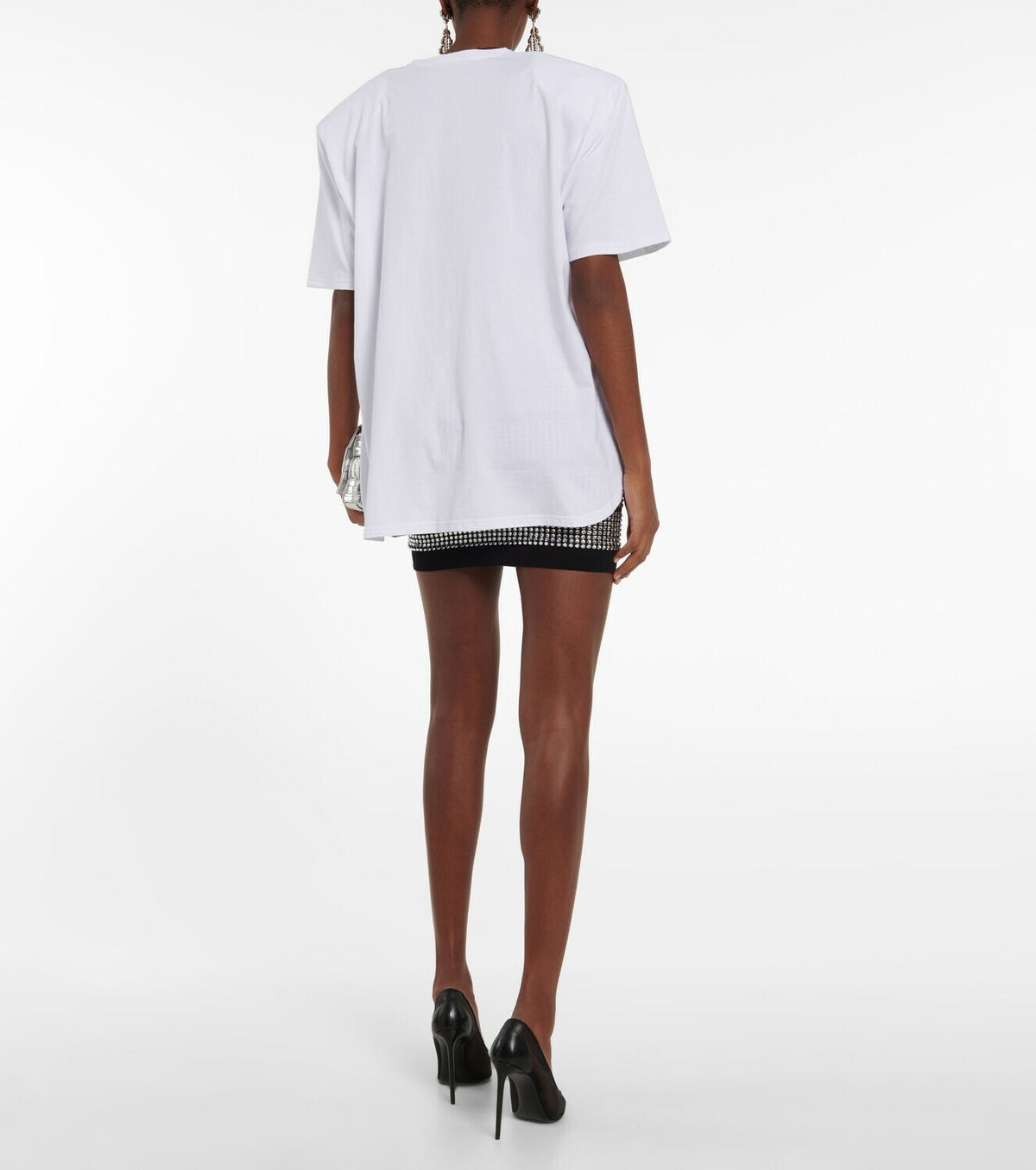 Alexandre Vauthier - Logo cotton jersey T-shirt Alexandre Vauthier