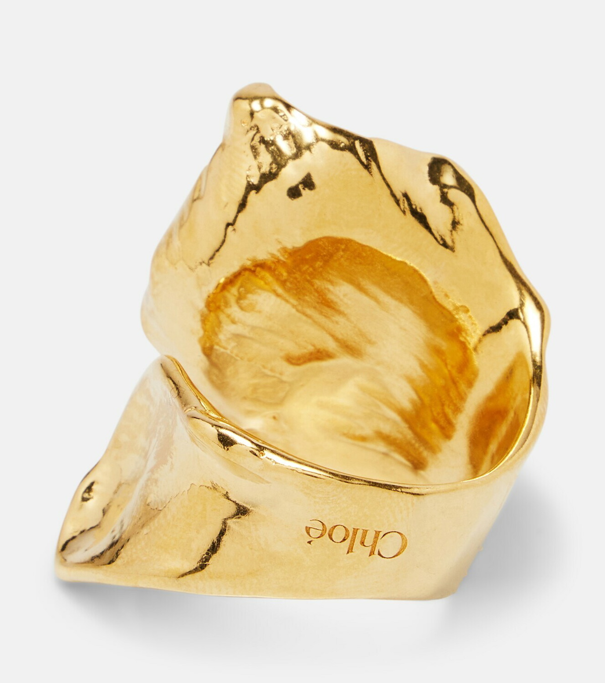Chloé Chloé Flower Soul embellished ring Chloe