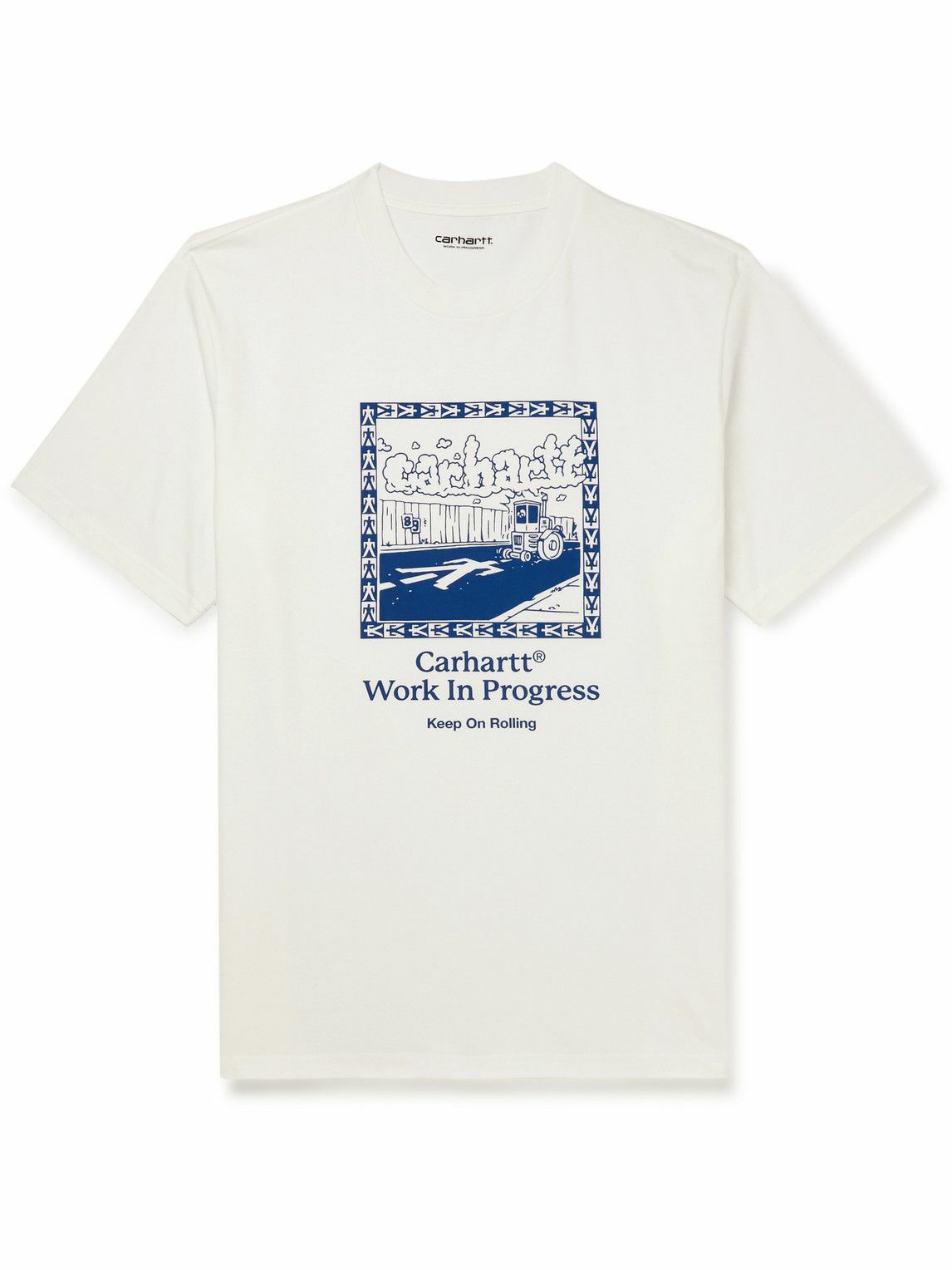 Carhartt WIP - First Aid Logo-Print Organic Cotton-Jersey T-Shirt ...
