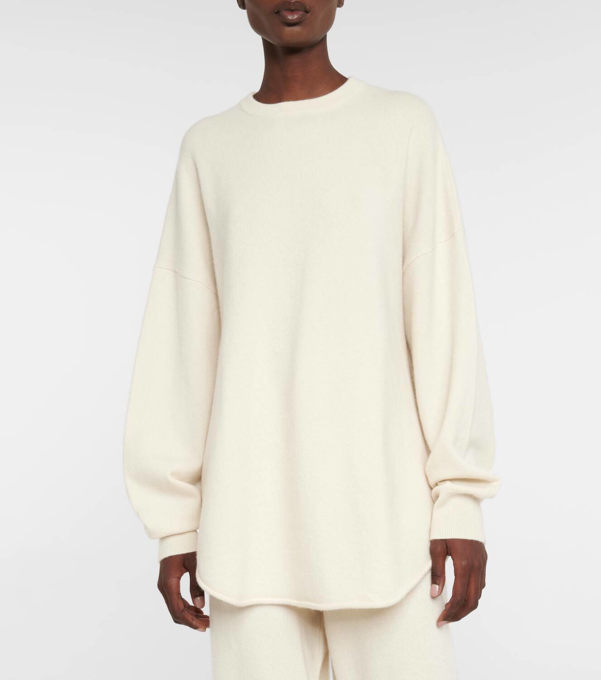 Extreme Cashmere N°53 Crew Hop cashmere-blend sweater extreme cashmere