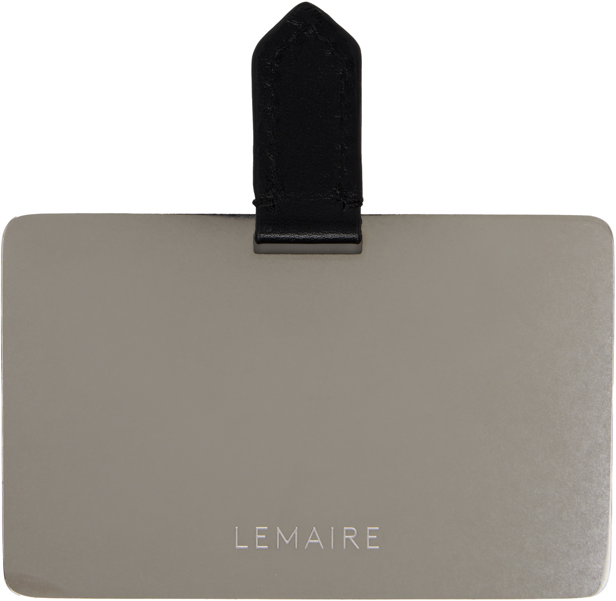 LEMAIRE Black Calepin Mirror & Card Holder Lemaire