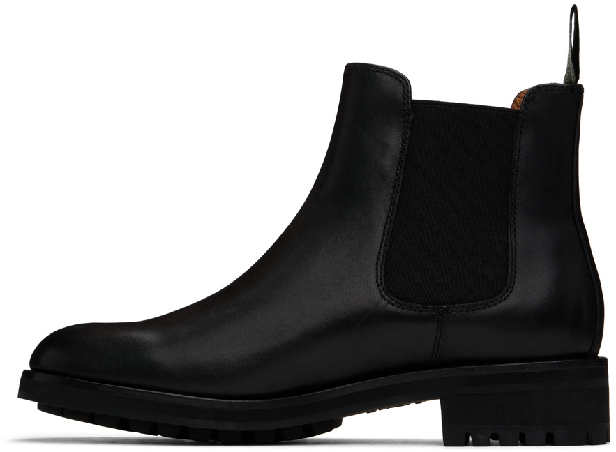 Polo Ralph Lauren Black Bryson Chelsea Boots Polo Ralph Lauren