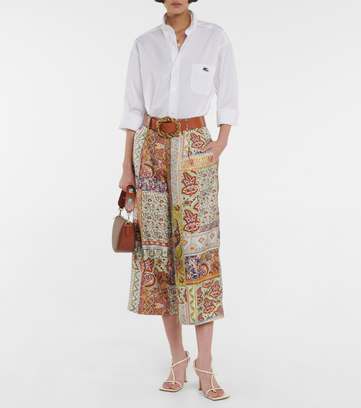 Etro - Paisley silk pants Etro