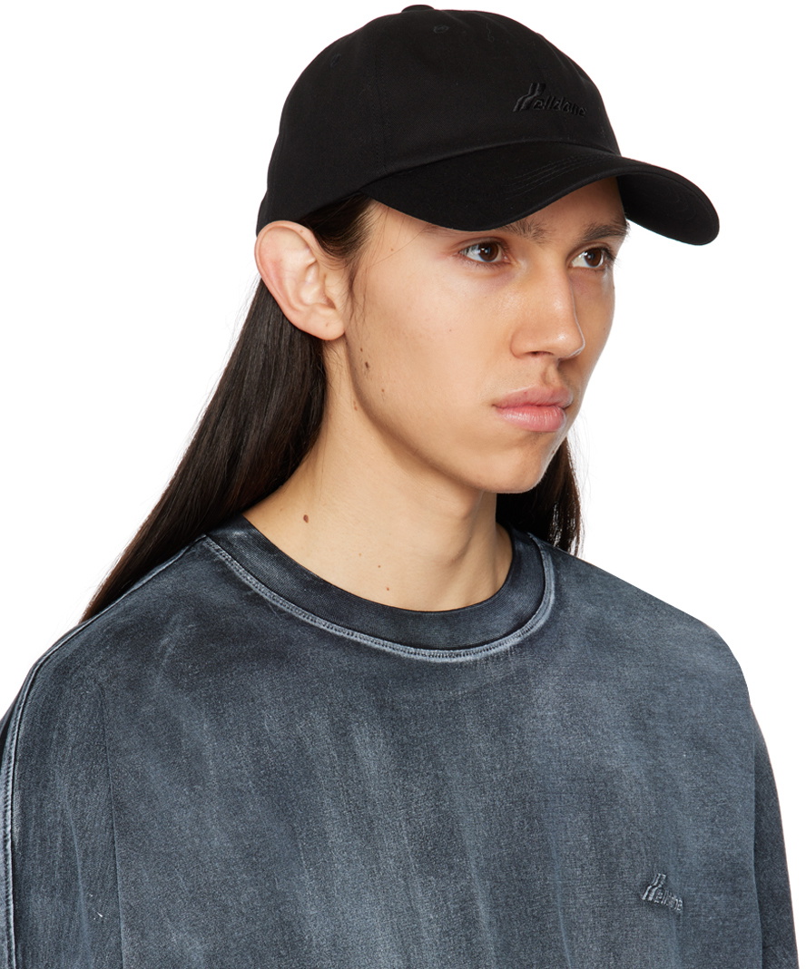 We11done Black Small Logo Cap We11done
