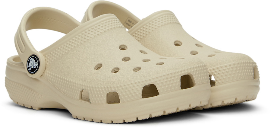 Crocs Kids Beige Classic Clogs Crocs