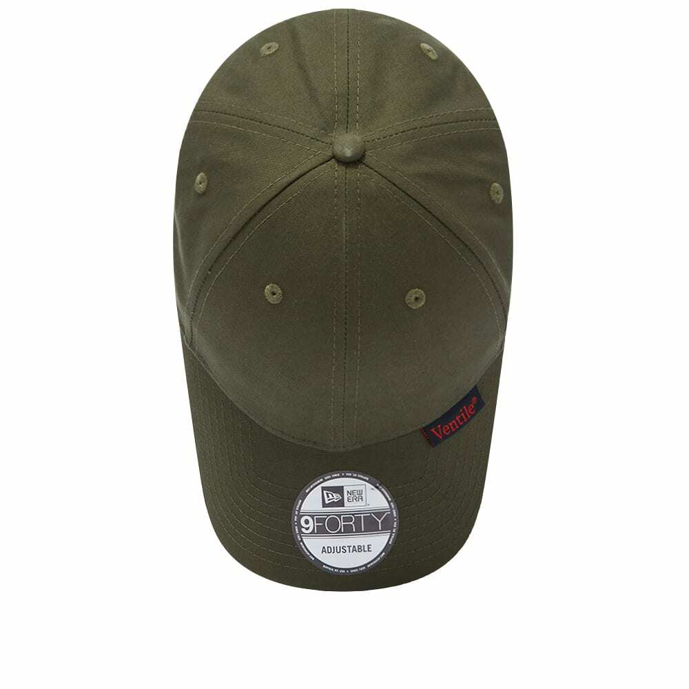 New Era Ventile 9Forty Adjustable Cap in Olive New Era Cap