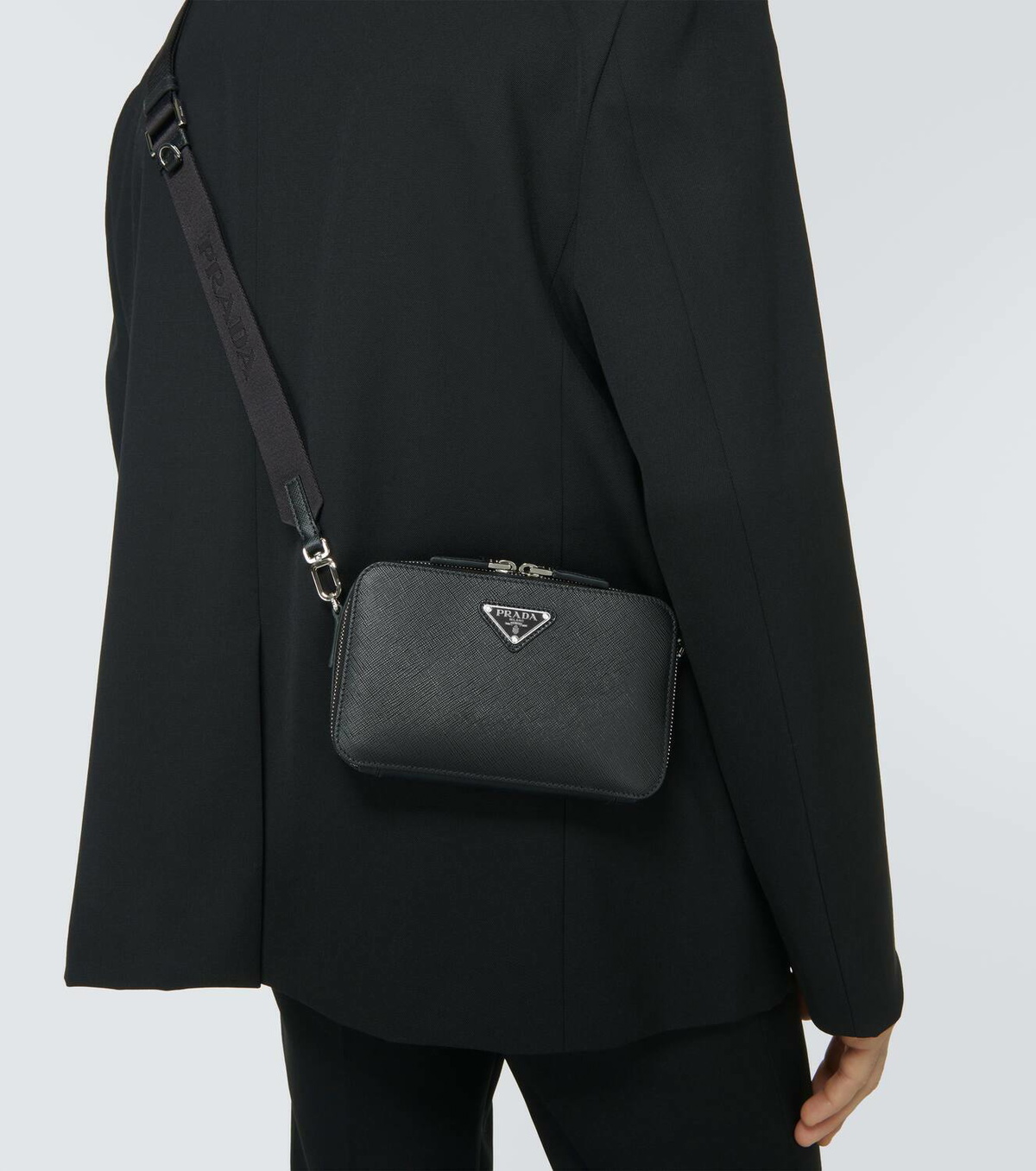 Prada Brique leather crossbody bag Prada