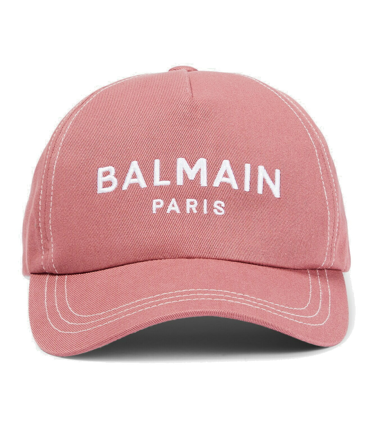 Balmain - Logo cotton baseball cap Balmain