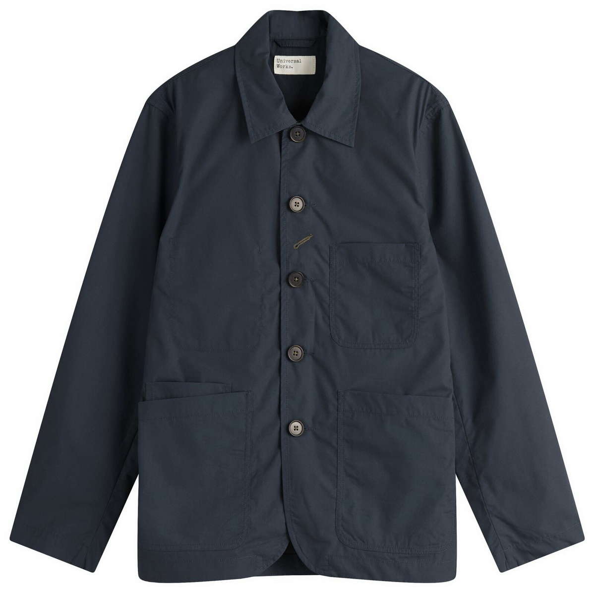 Universal Works Men's Bakers Jacket in Navy Universal Works