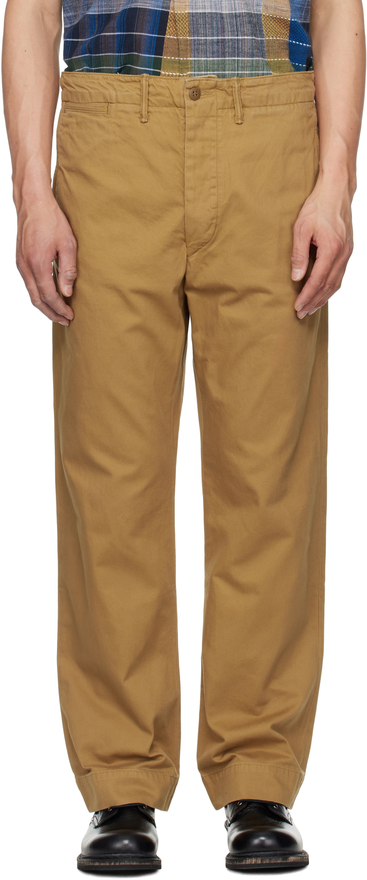 RRL Tan Field Chino Trousers RRL