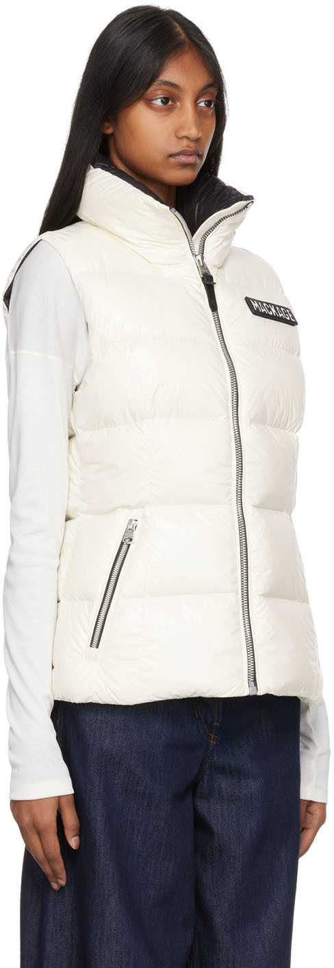 MACKAGE Off-White Chaya Down Vest Mackage