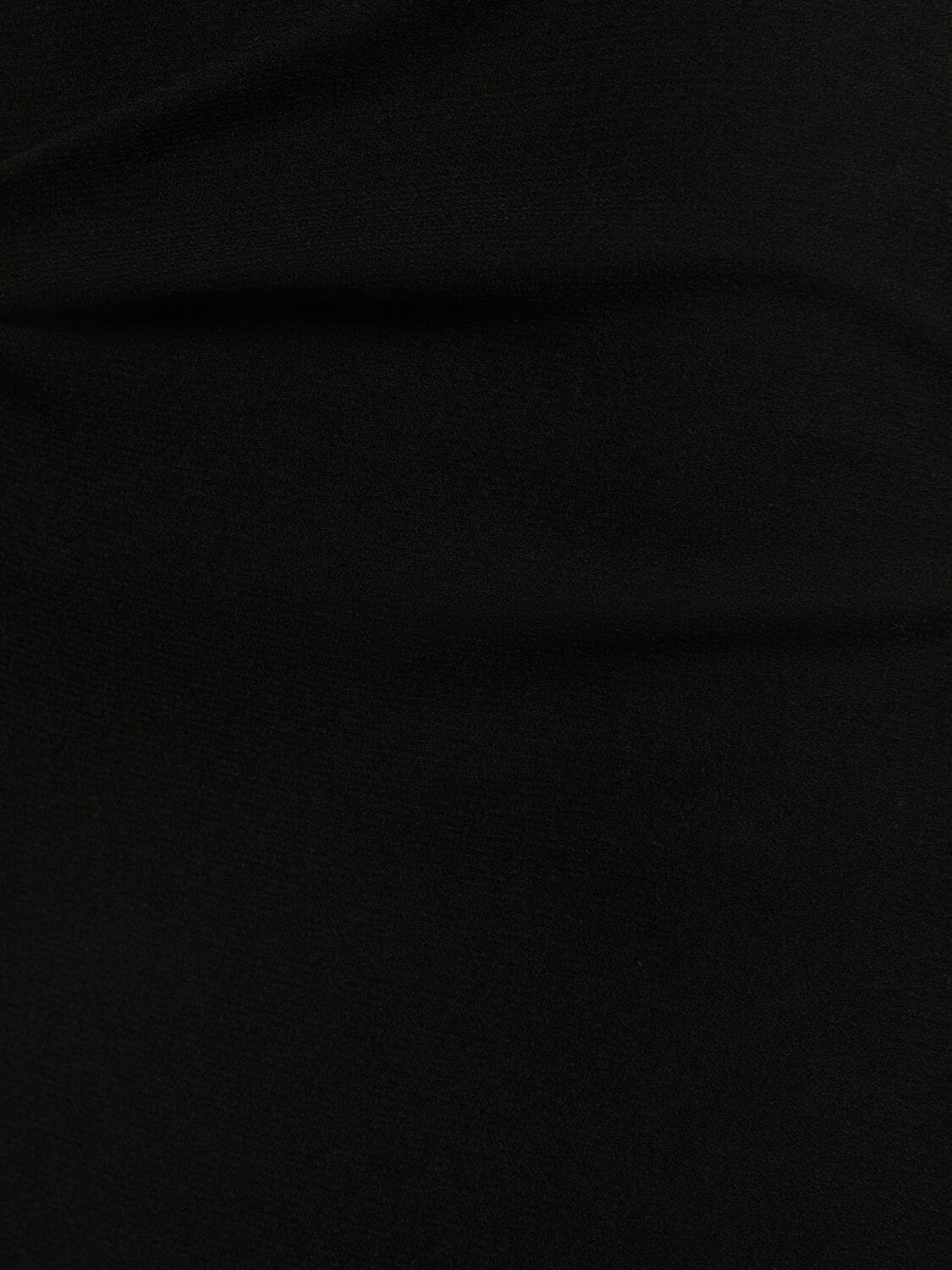 MÔNOT Triangle Top Crepe Halterneck Dress Monot
