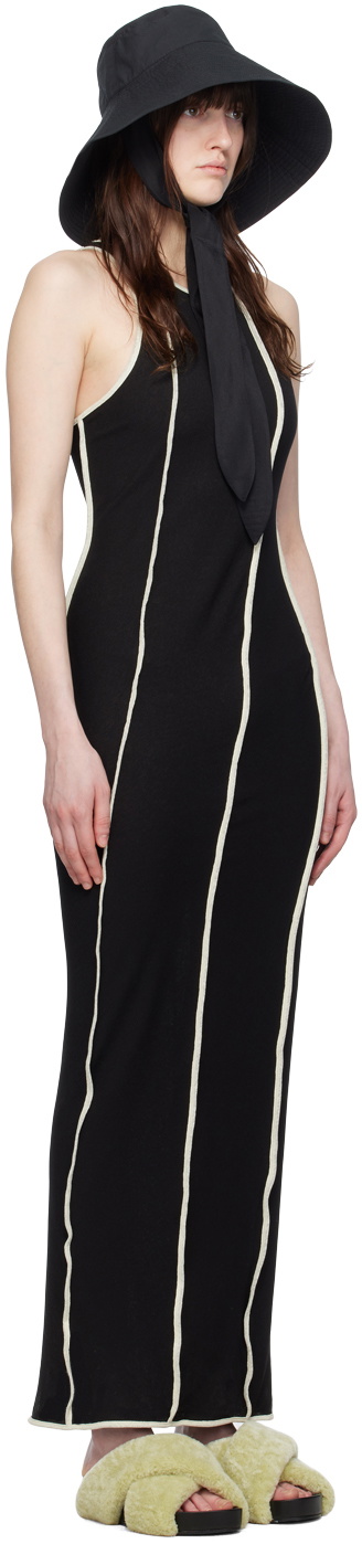 Nanushka Black Wanda Maxi Dress Nanushka