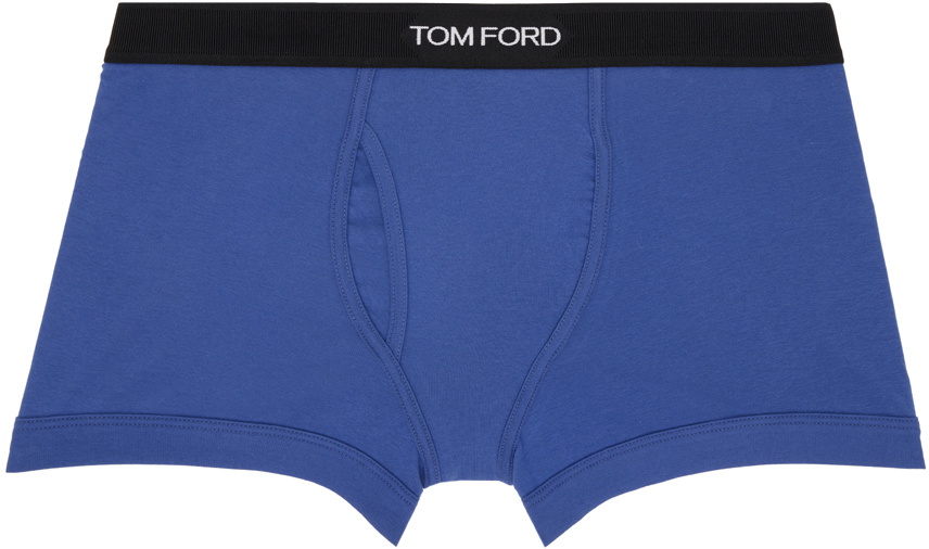 TOM FORD Blue Classic Fit Boxer Briefs TOM FORD