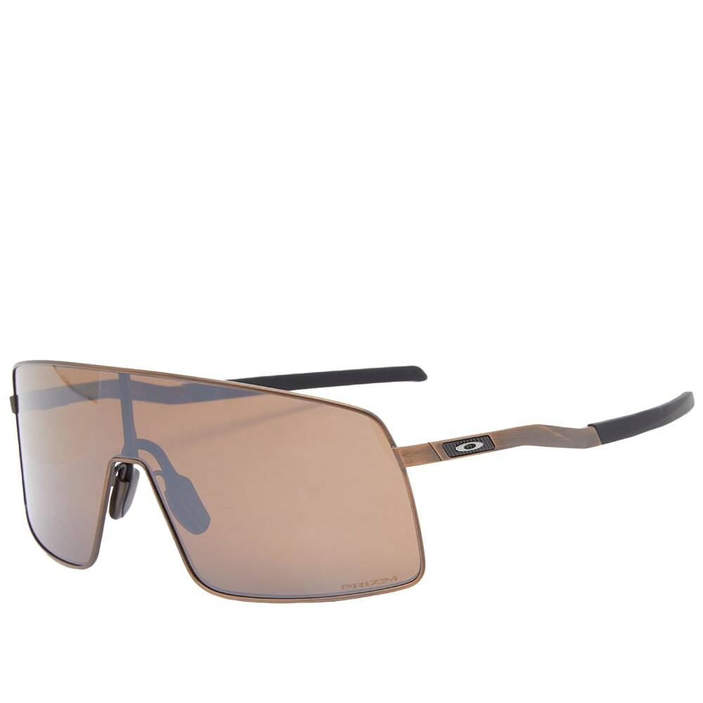 Oakley Men's Sutro TI Sunglasses in Satin Toast/Prizm Tungsten Oakley
