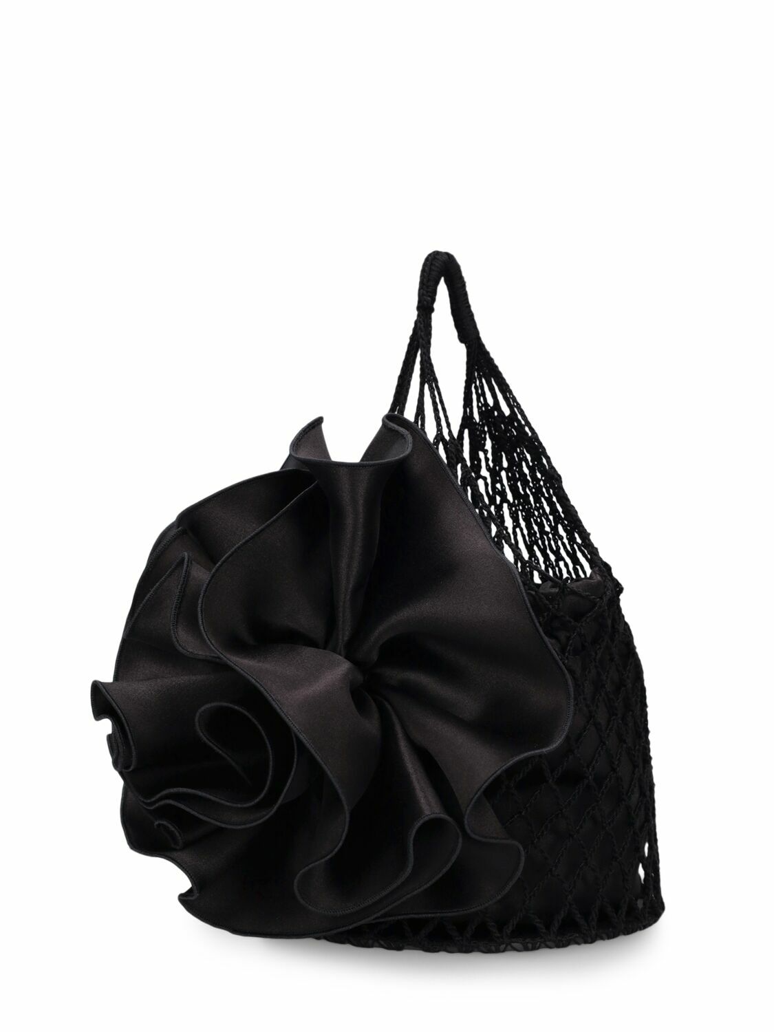 MAGDA BUTRYM - Small Devana Crochet Top Handle Bag Magda Butrym