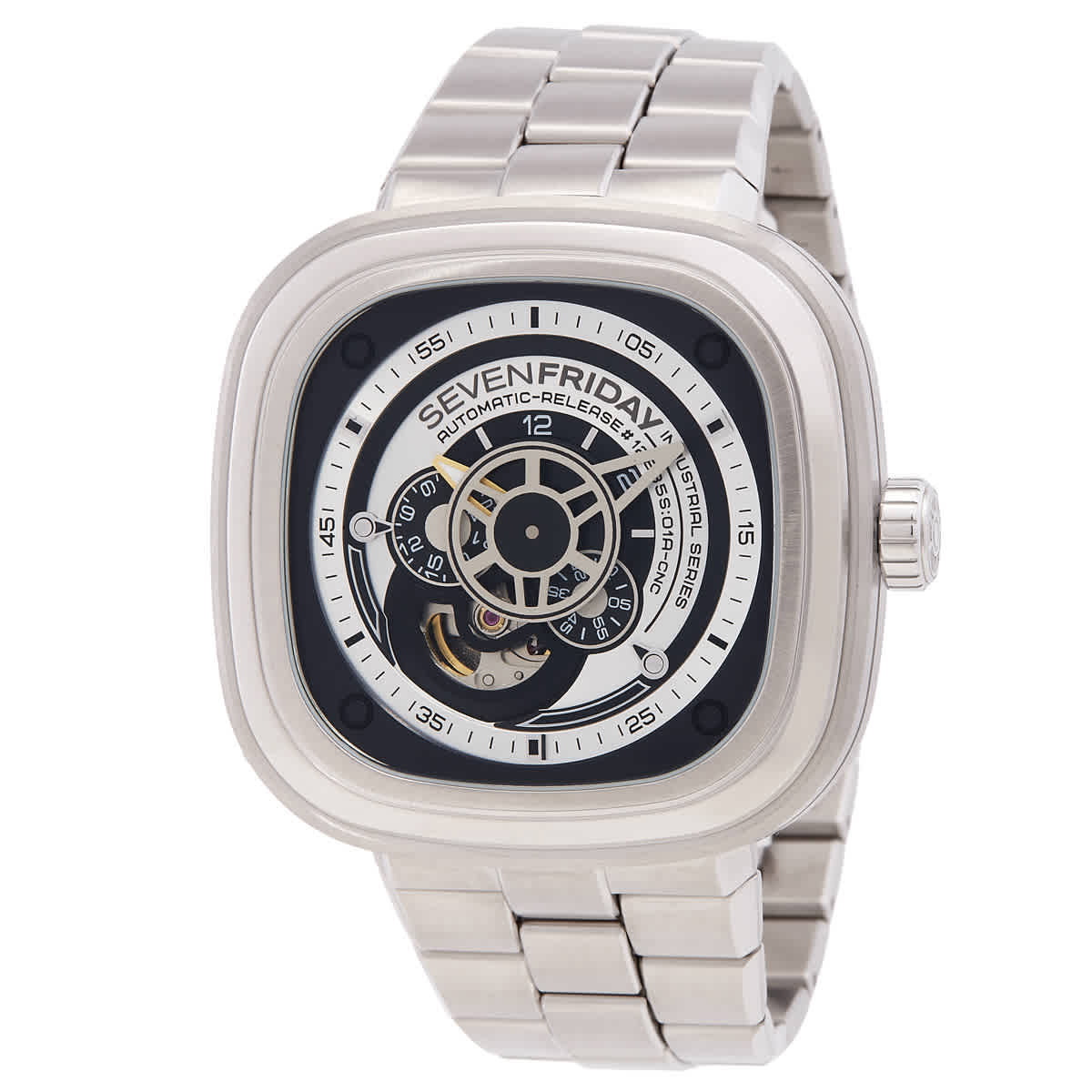 SevenFriday P-Series Automatic Mens Watch P1B/01-MB SevenFriday