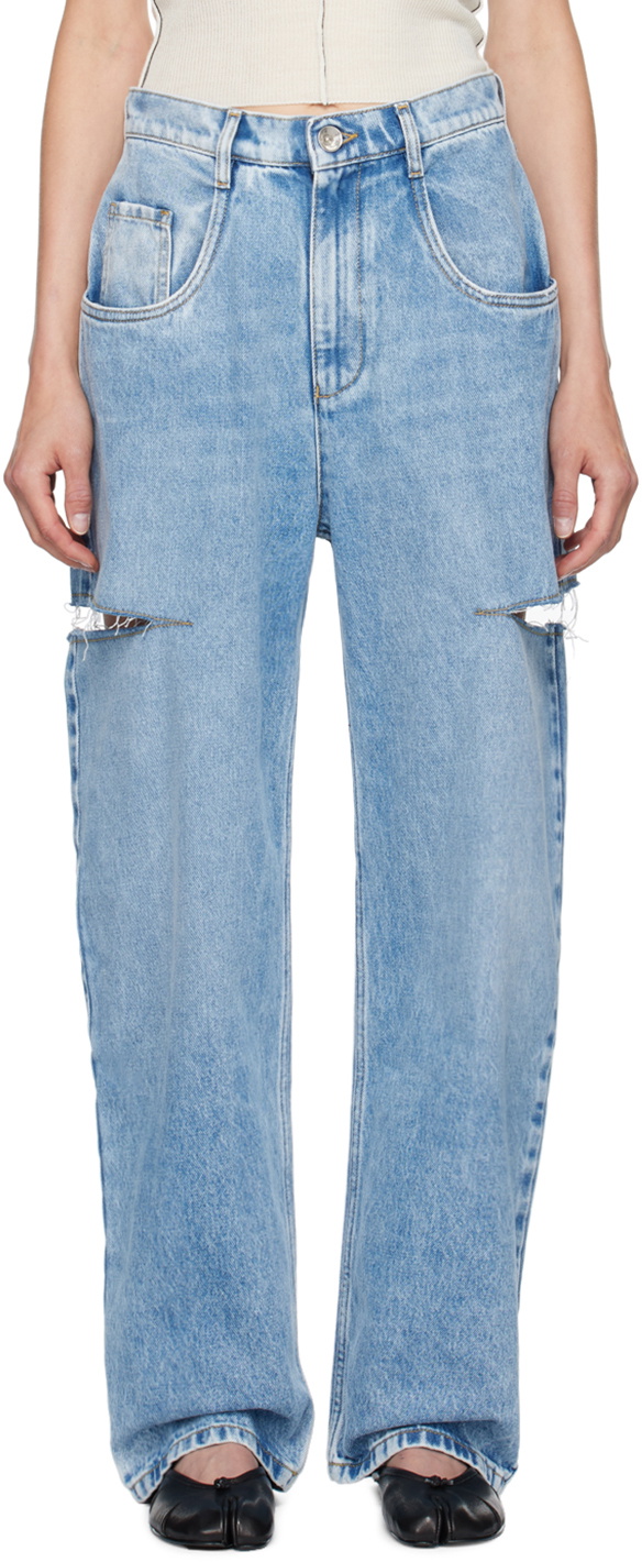 Maison Margiela Blue Slash Jeans Maison Margiela