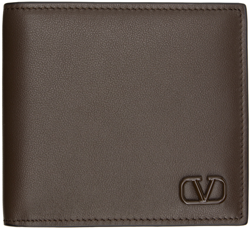 Valentino Garavani Brown Logo Wallet Valentino Garavani