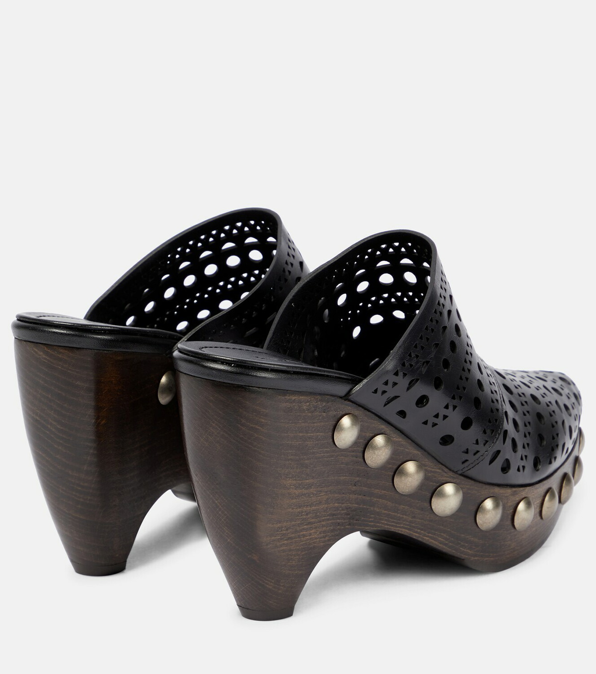 Alaïa Le Sabot leather mules ALAÏA