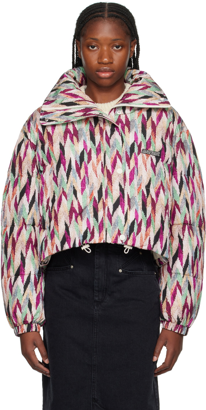 Isabel Marant Etoile Multicolor Quilted Jacket Isabel Marant Etoile