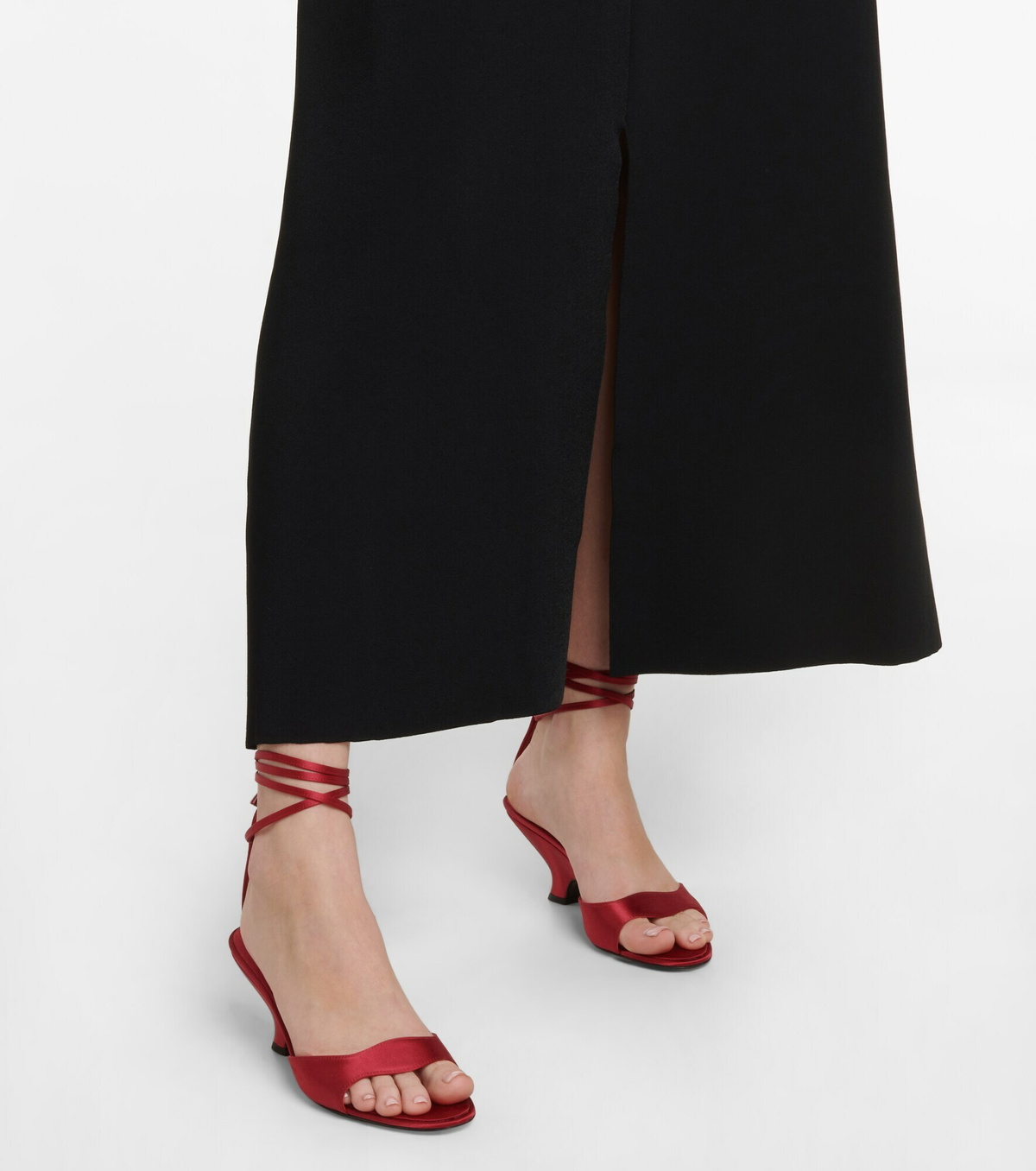 The Row - Charlotte satin sandals The Row