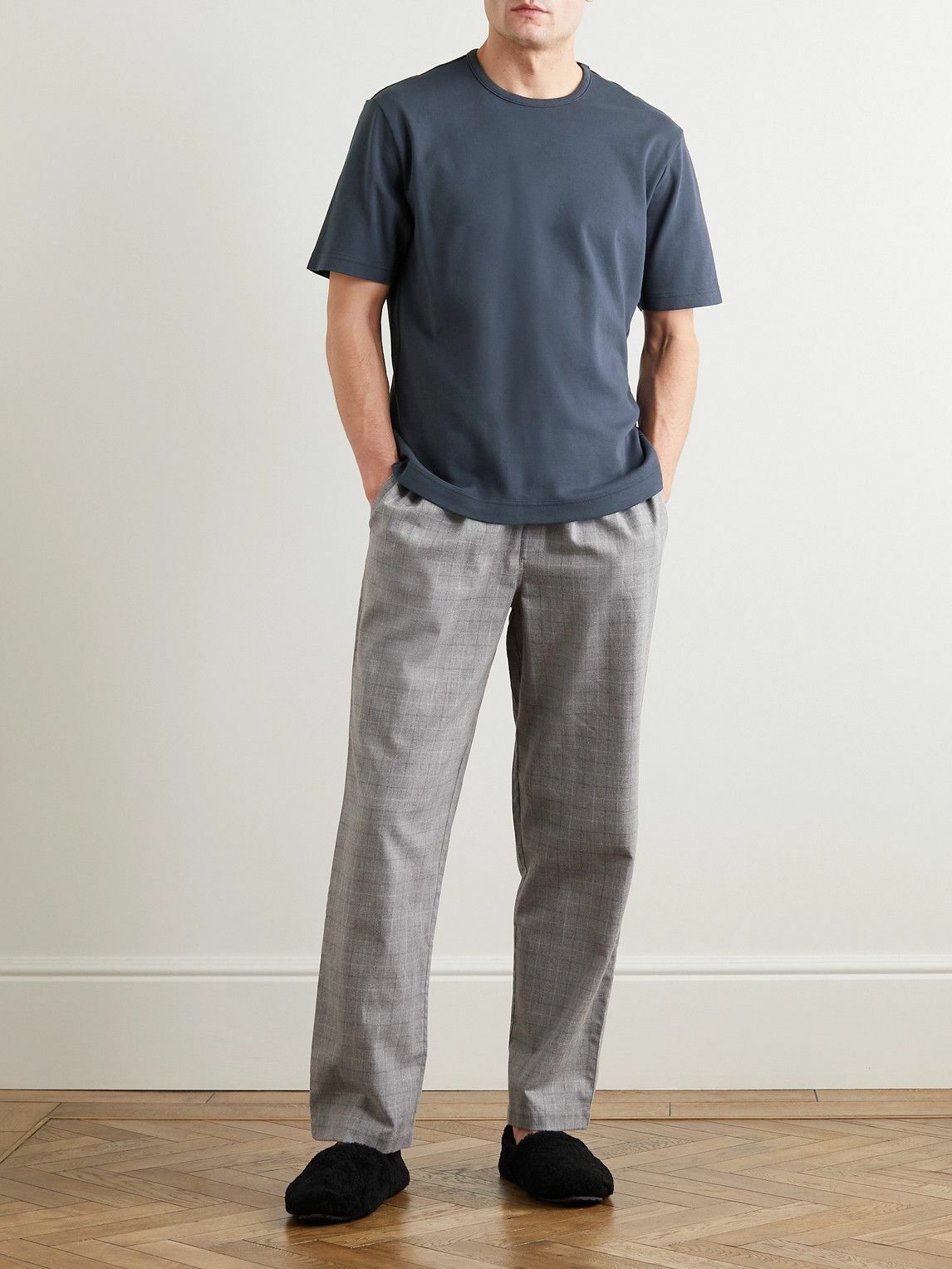 Mr P. - Cotton-Jersey T-Shirt - Blue Mr P.