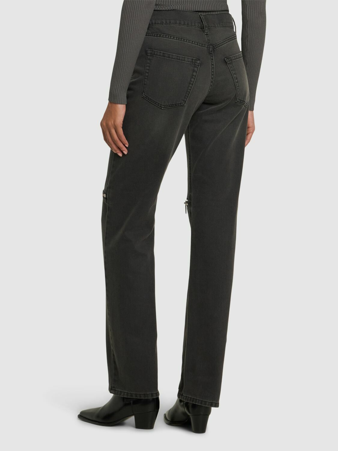 COPERNI Knee-zip Denim Pants Coperni